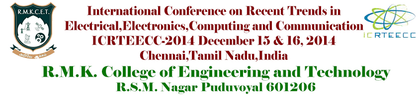 Internaltional Conference @ RMKCET